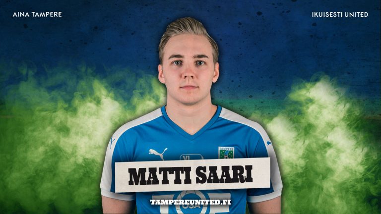 Matti Saari jatkaa Sinipaidoissa myös ensi kaudella - Tampere United